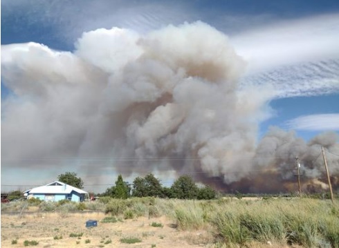 Bomberos permanecerán en la escena del incendio de Slide Ranch en el ...