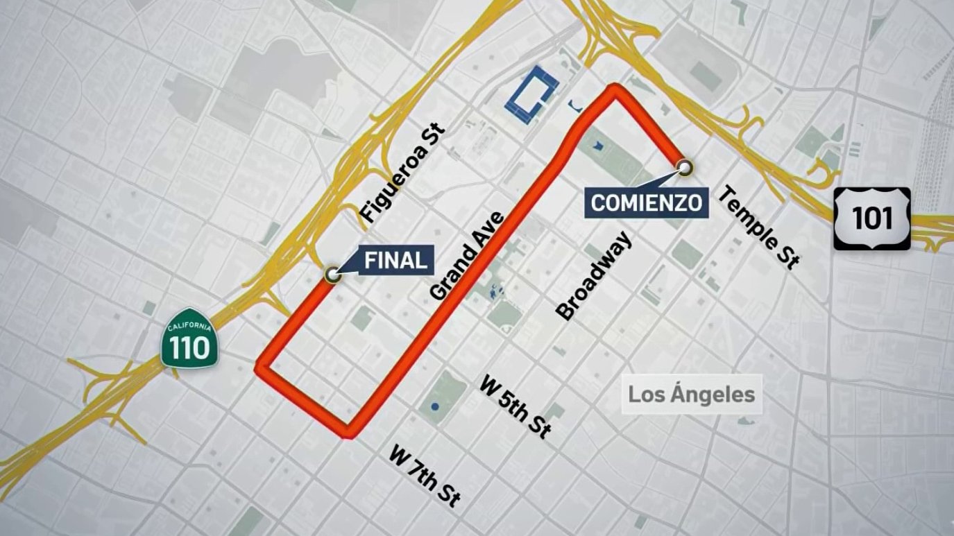 11-03-2025-Dodgers-Parade-Mapjpg | Yakima y Tri Cities | Noticias ...